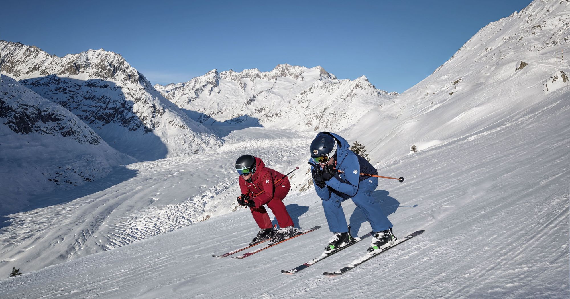 Ski holidays on the Great Aletsch Glacier – perfect slopes and ...